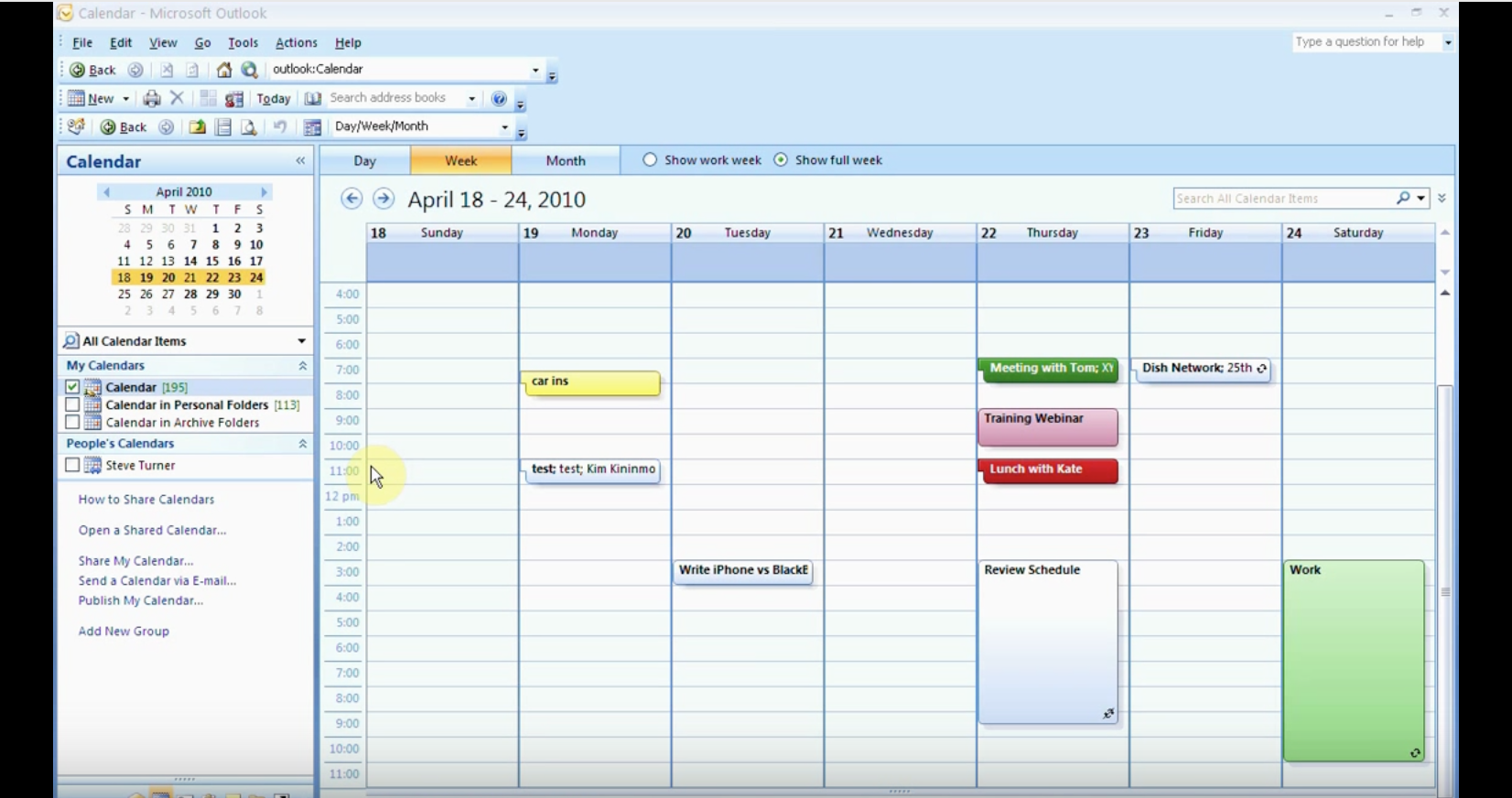 How To Use Smaller Time Increments In Outlook Calendar Turner Time 