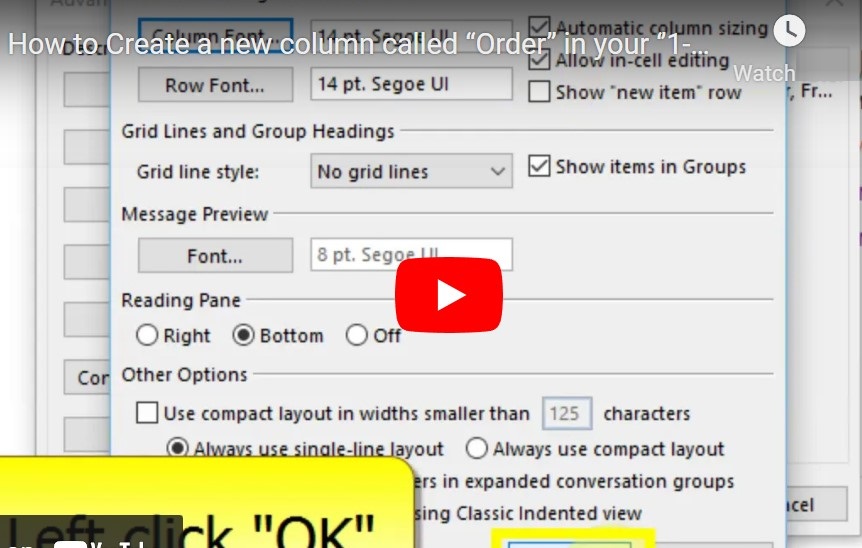How To Create A New Column Called Order In Your 1 Actions To 