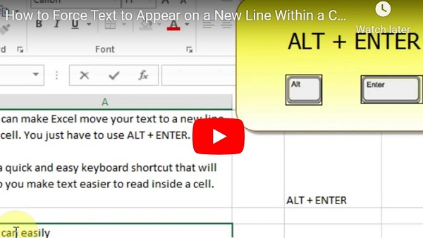 Force Text To Appear On New Line Turner Time Management